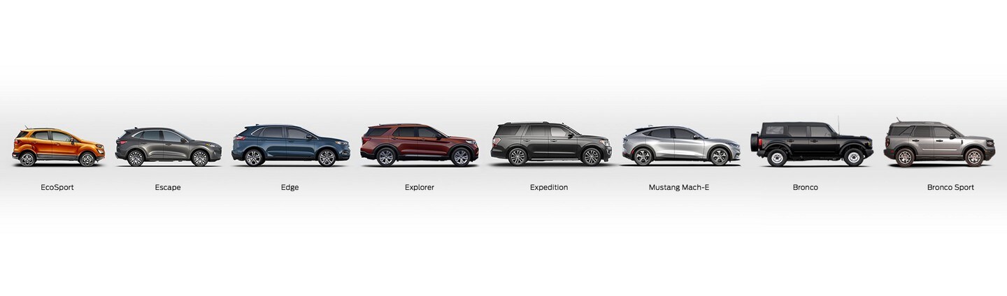 VUS et VUM 2021 | Petits, moyens et grands | Ford Canada